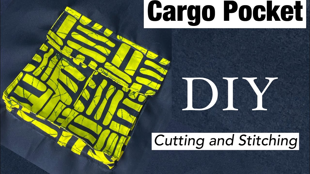 How to make a Simple Cargo Pocket - YouTube