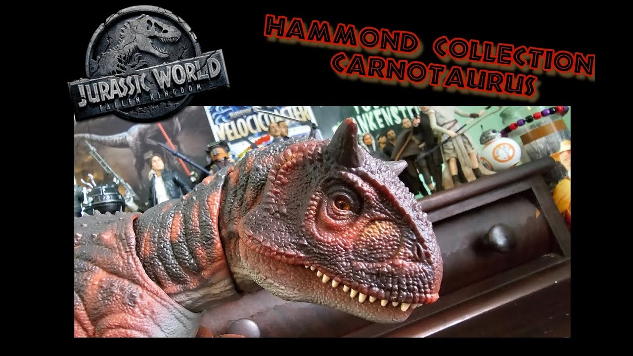 Jurassic World Hammond Collection Carnotaurus Review - YouTube