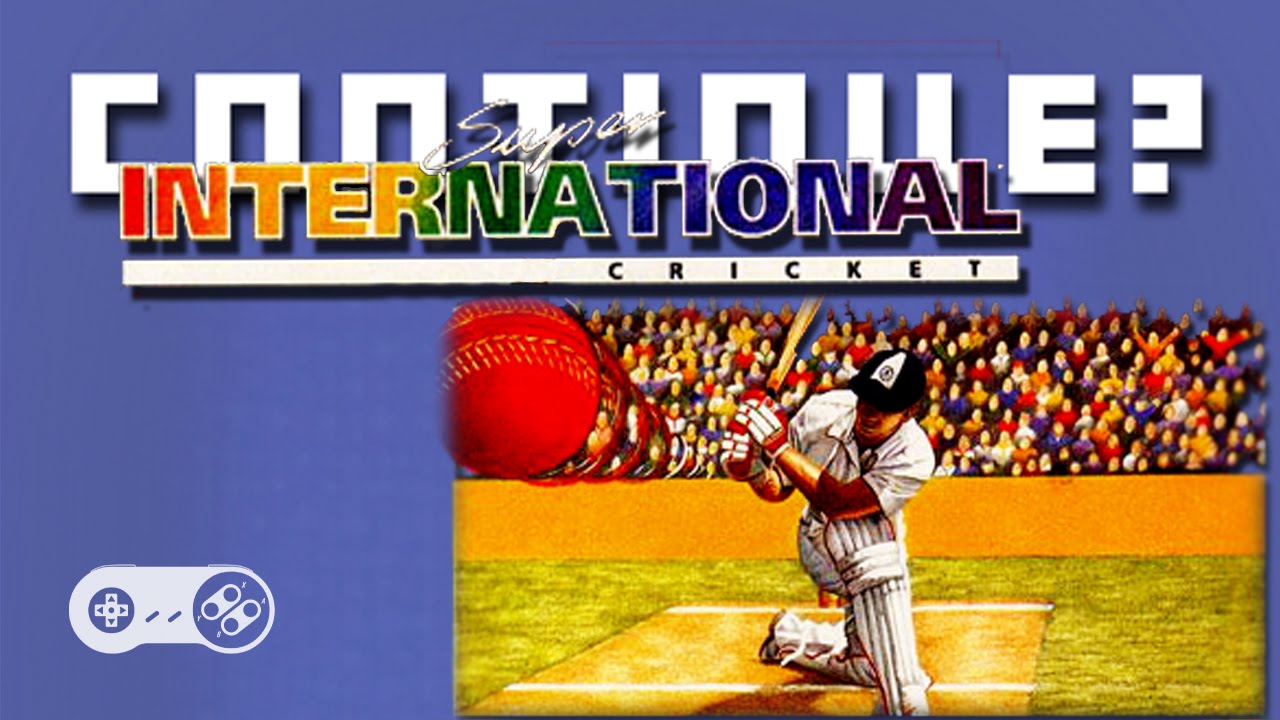 Super International Cricket (SNES) - Continue? - YouTube