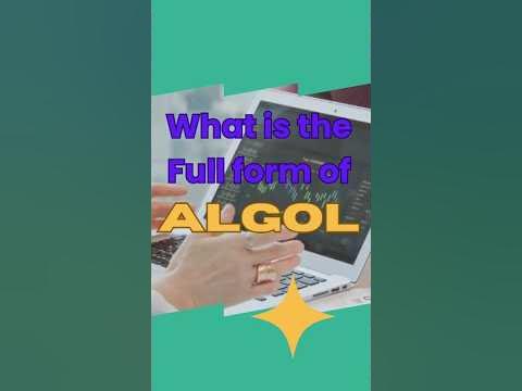 What is the Full form of ALGOL.@CodeBuzz-v4d #coding #howtolearncodingforbeginners #education ...