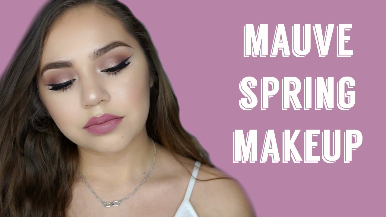 Soft & Springy Mauve Makeup Tutorial | Makeupbytreenz - YouTube