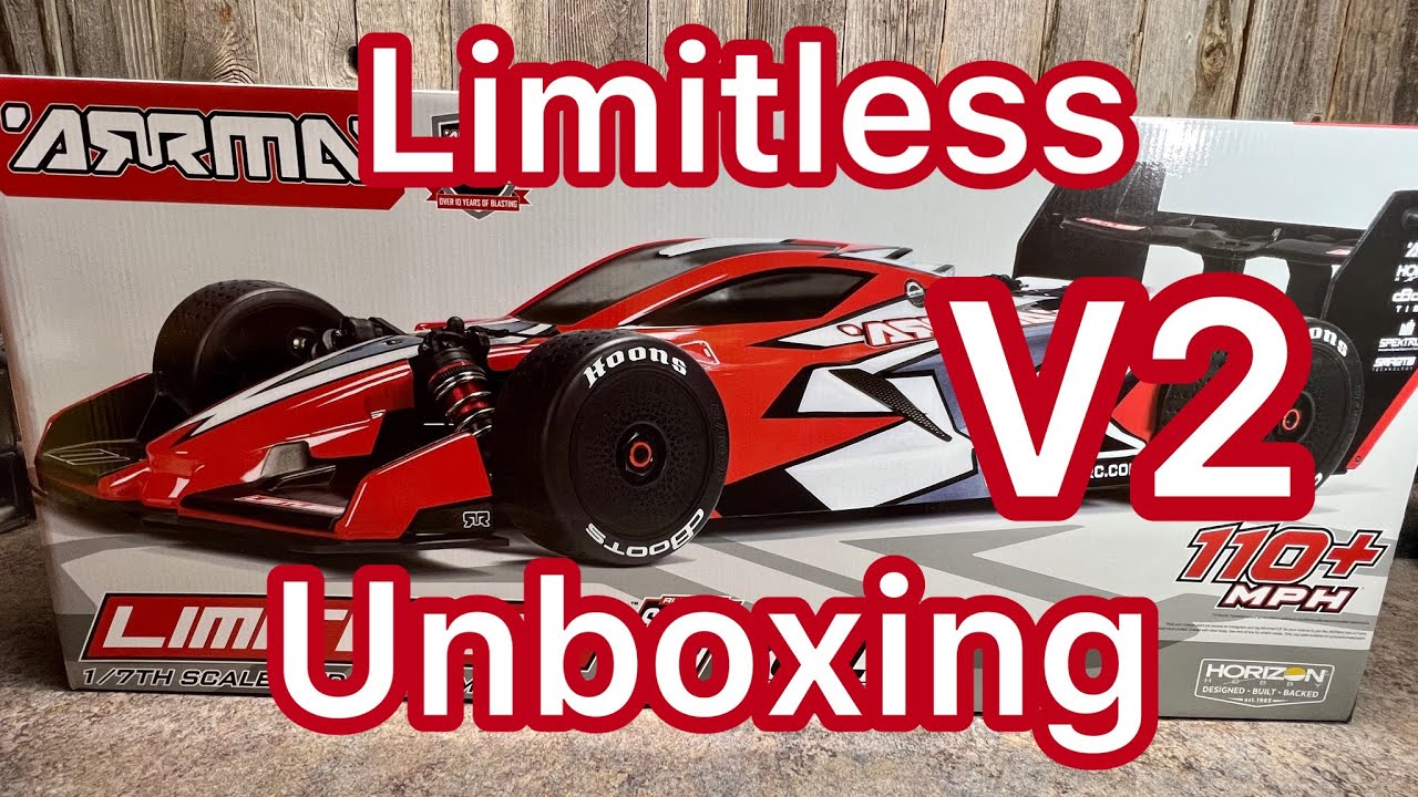 Arrma limitless V2 unboxing - YouTube