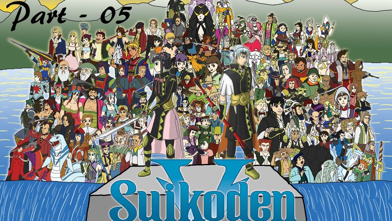 Let's Play Suikoden V - Part 05: Sol-Falena Stroll - YouTube