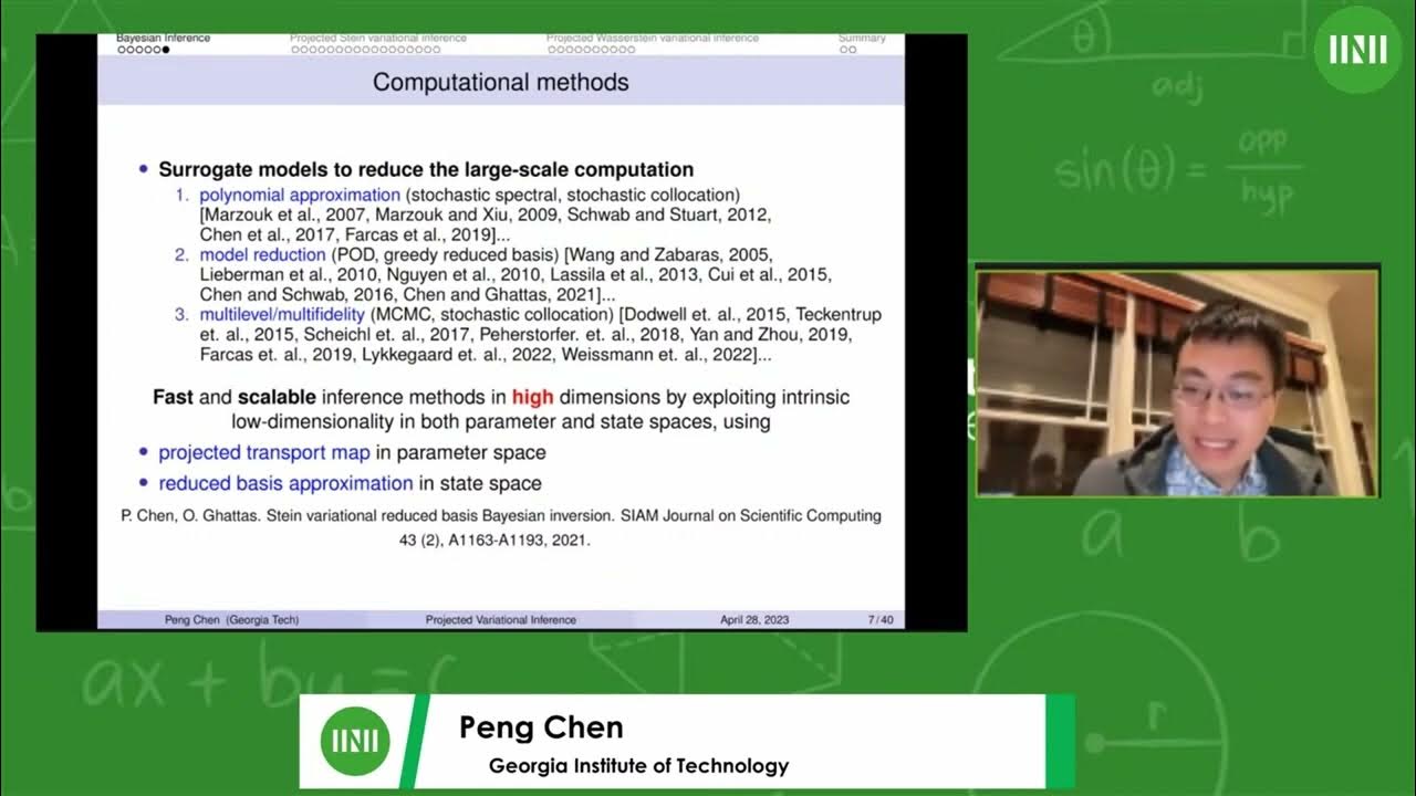 Dr. Peng Chen | Projected variational inference for high-dimensional ...