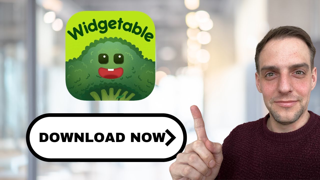 How To Download Widgetable On Iphone & Android - YouTube