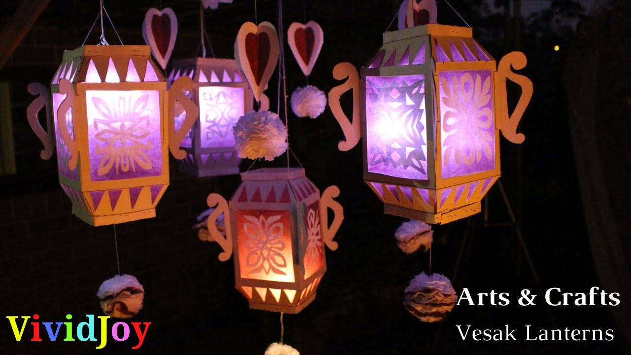 Vesak Lanterns from recycled cardboard - 2022 Wesak Lanterns Australia ...