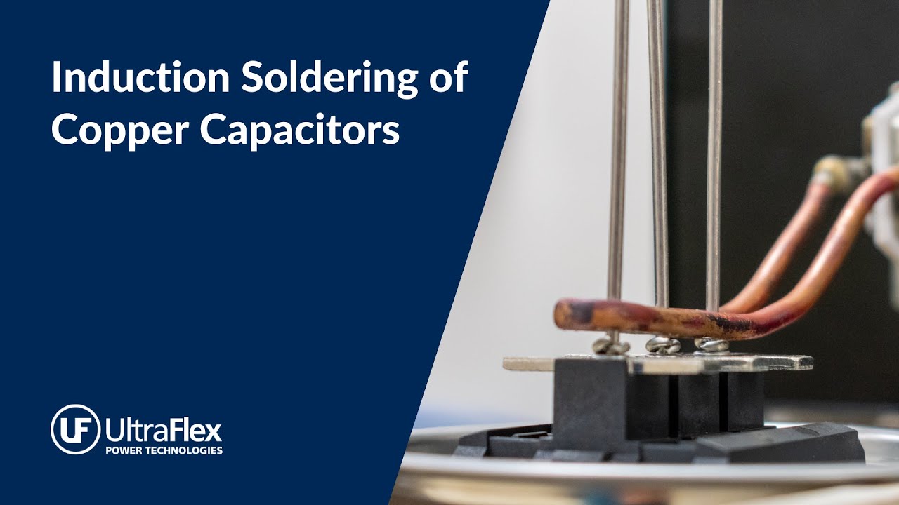 Induction Soldering of Copper Capacitors - YouTube