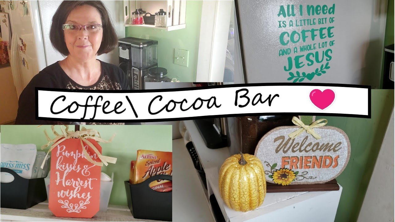 Easy UPCYCLE Coffee/Cocoa Bar - YouTube
