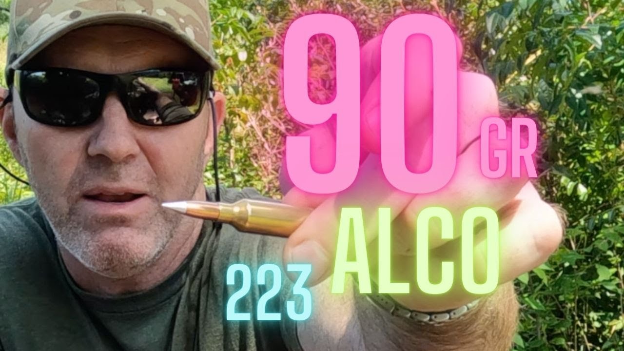 90 grain ALCO 223 "Gucci" Bullet - Part 2 - YouTube