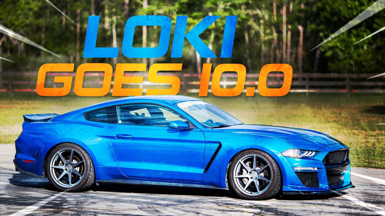 VMP's "LOKI" powered 2019 Mustang GT goes 10.0 - YouTube