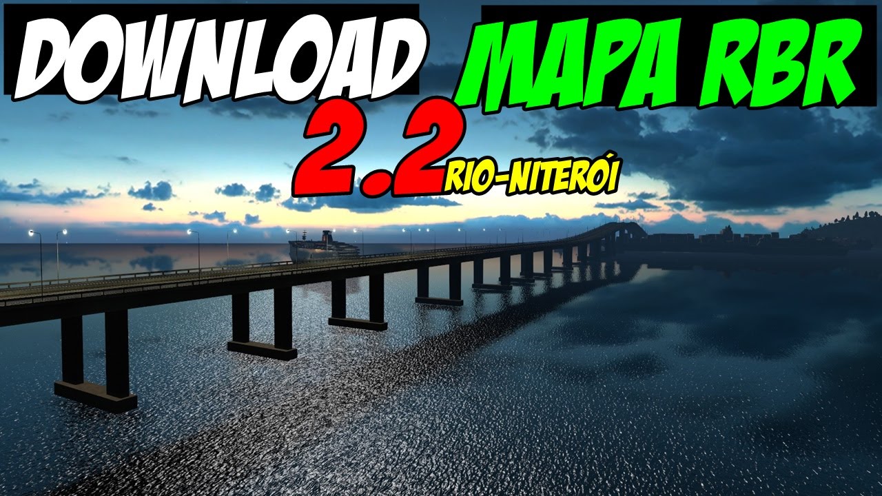 DOWNLOAD MAPA RBR ATUALIZAÇÃO 2.2 - EURO TRUCK 2 - YouTube