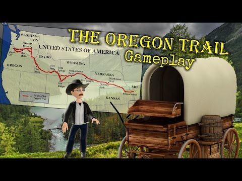 The Oregon Trail 1971 - gestionale testuale - gameplay LIVE - YouTube