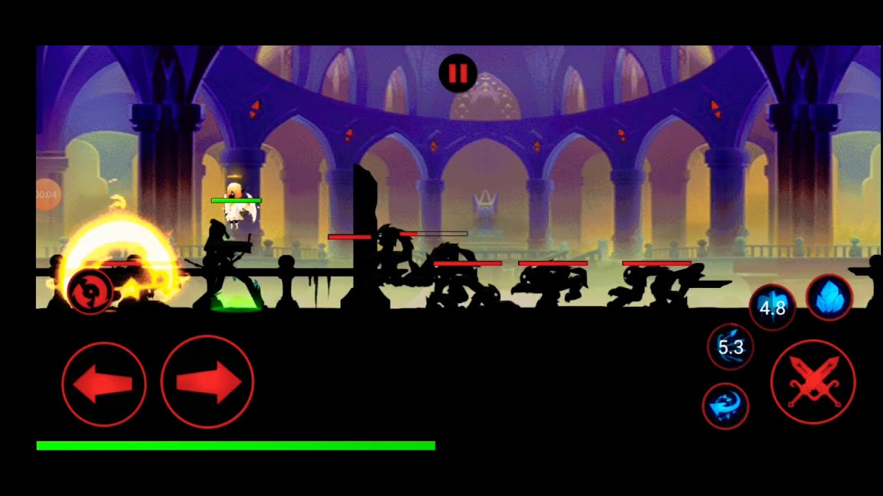 League of Stickman - Shadow legends #2 ATHY Gameplay ch 3-4 - YouTube