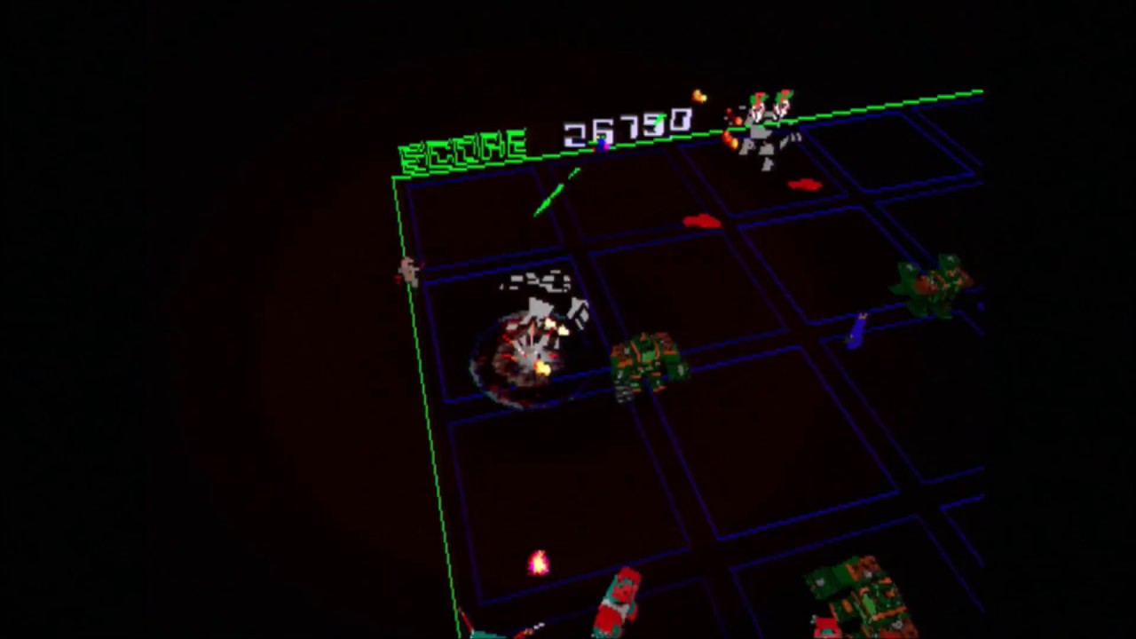 Video Games in 30 Seconds: Robotron X (PS1) - YouTube