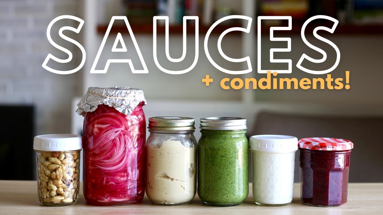 Sauces and Condiments I've been LOVING lately...and how to use them ...