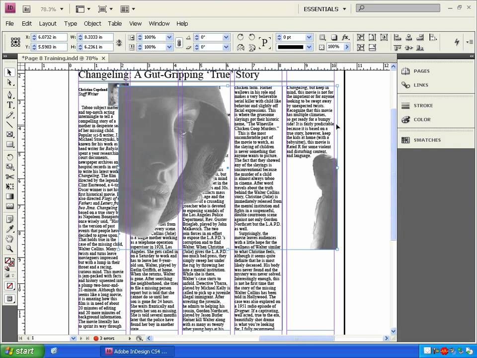 Lesson 06 - Advanced Text Wrapping in InDesign - YouTube
