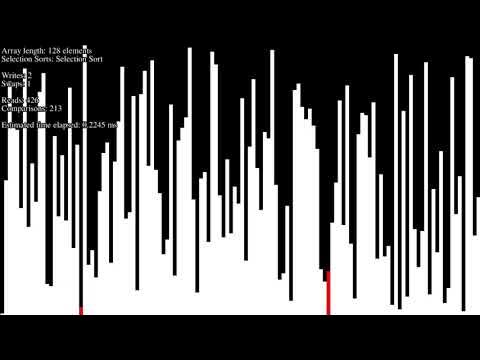 *SEIZURE WARNING* new sorting visualizer demo - bar graph + new sorts - YouTube