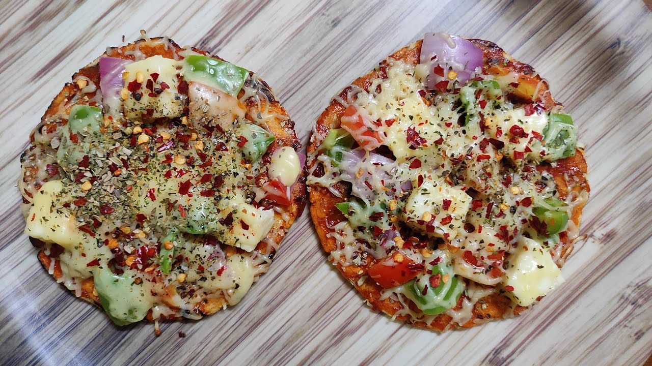 Gluten-free Jowar Pizza recipe|pizza recipe in Healthy Version|Jowar ...