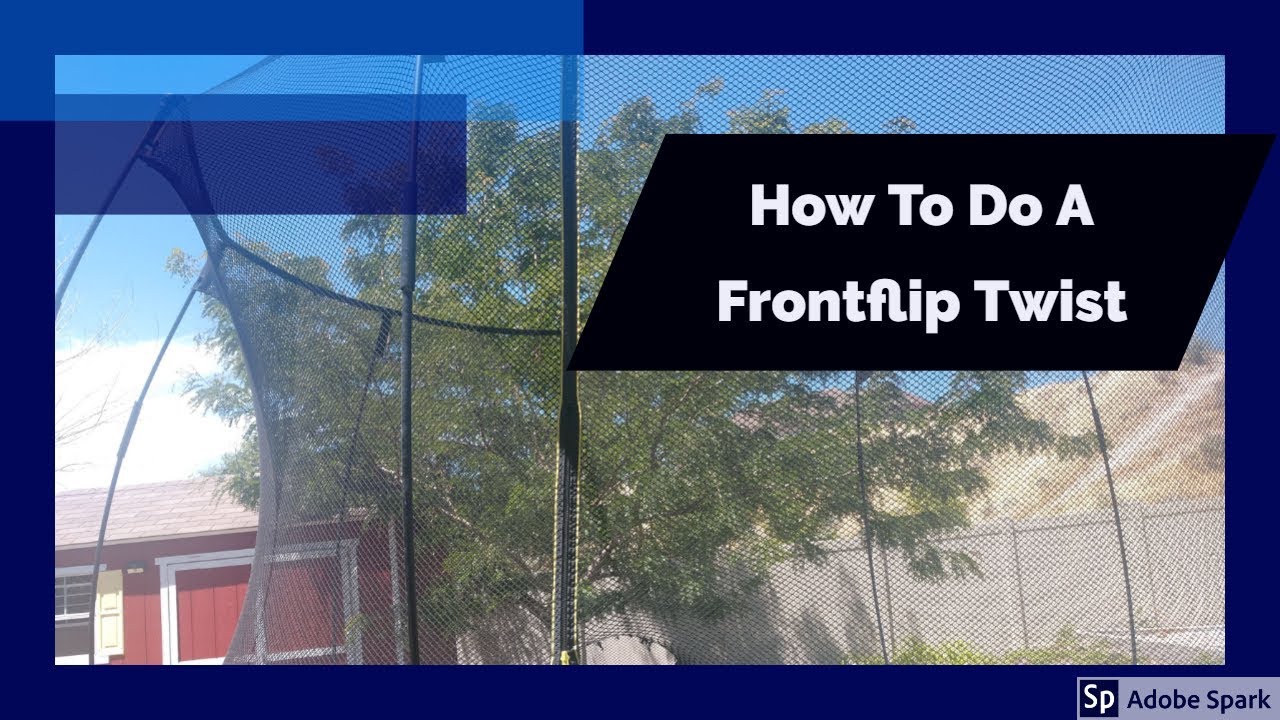 How To Do A Front Flip Twist Step By Step Tutorial - YouTube
