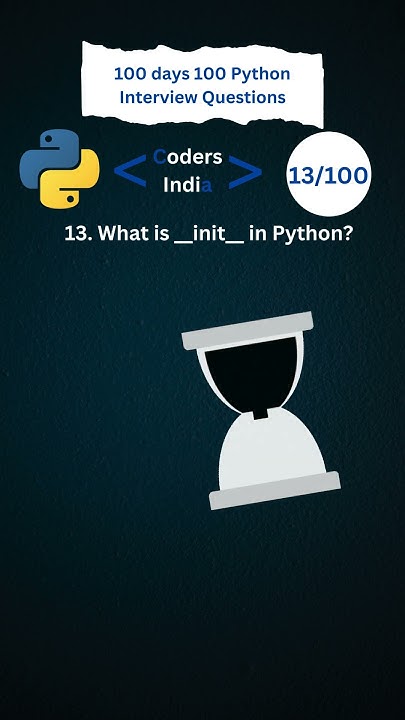Day 13 Pythoninterview Pythoninterviewquestions Python Codersindia Pythoncourseinhindi 