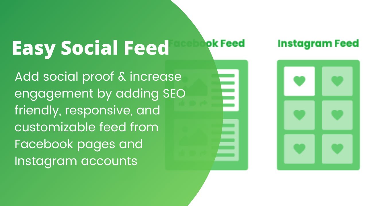 Easy Social Feed - Custom Facebook Feed and Instagram Feed Demo - YouTube