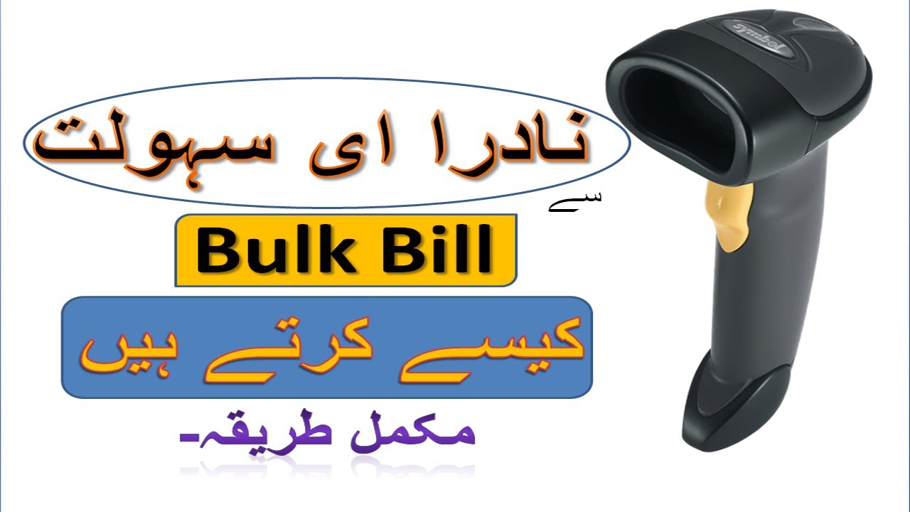 How To Fast Nadra E Sahulat Bill Payment - YouTube