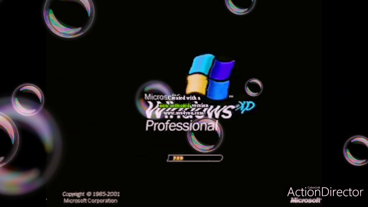 Windows xp logo effects - YouTube