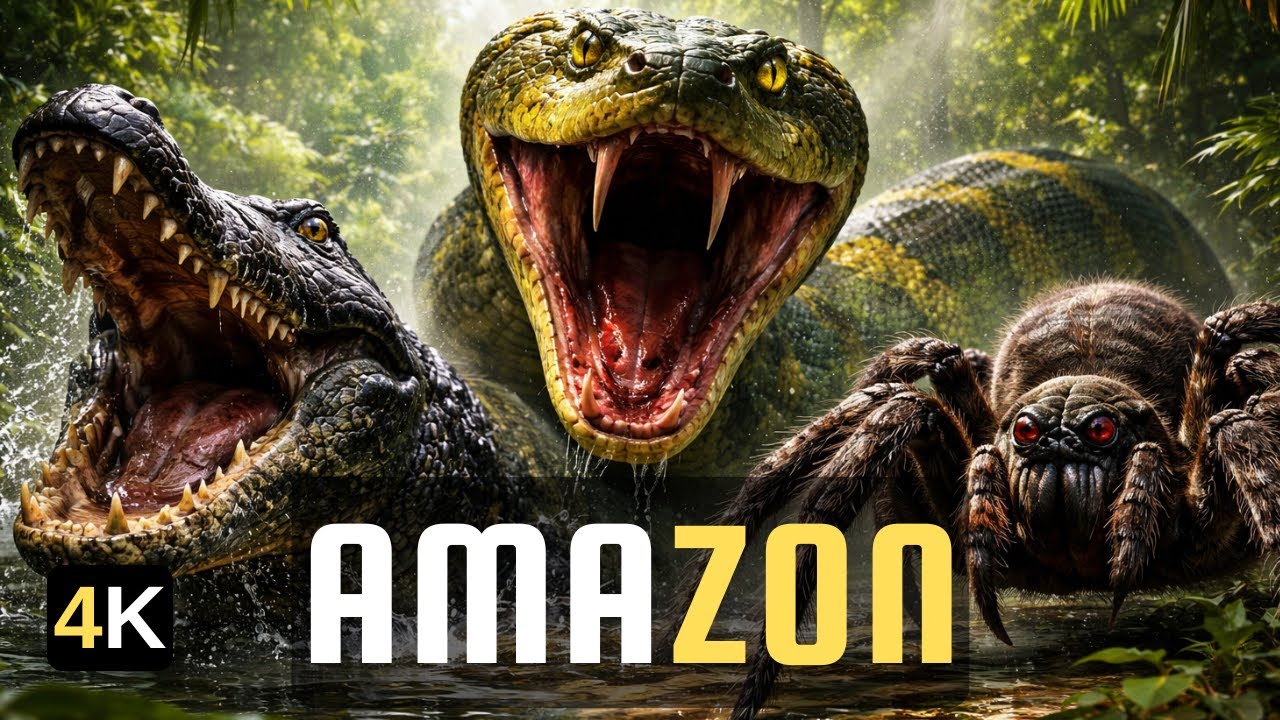 The 15 Most Dangerous Creatures of The Amazon | Silent Killers of The ...