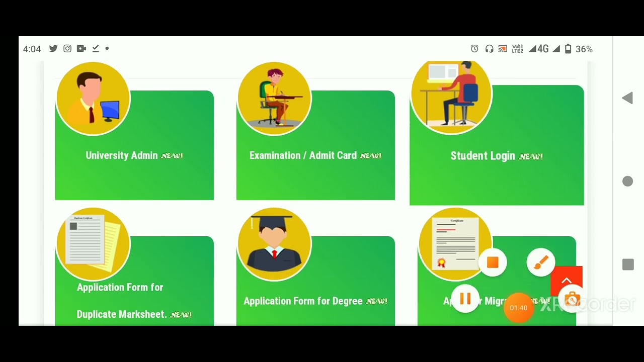 how to apply online migration certificate in vbu - YouTube