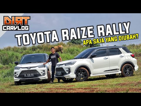 BIKIN TOYOTA RAIZE RALLY LOOK | DIRT CARVLOG #322 - YouTube