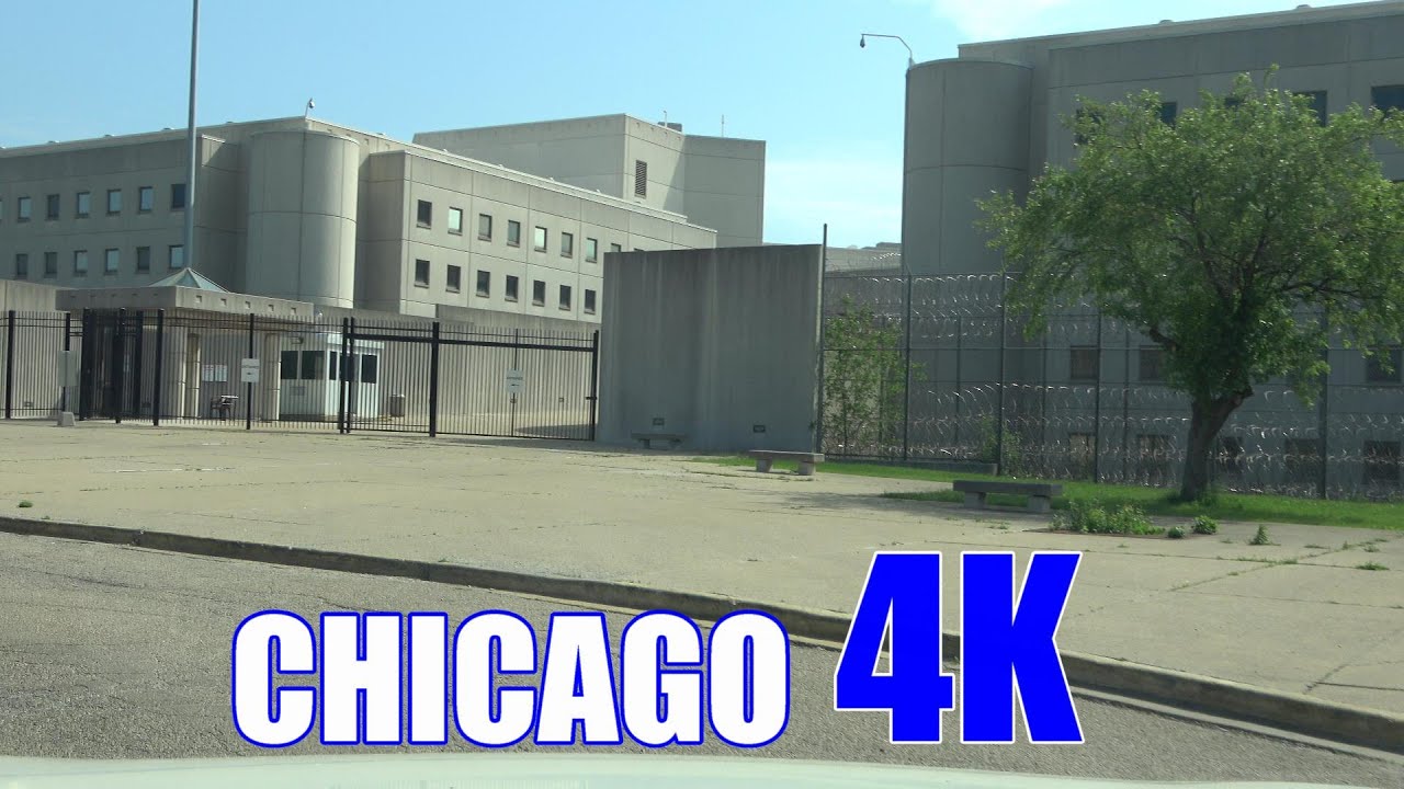 CHICAGO - Driving Around Cook County Correctional Facility on ...