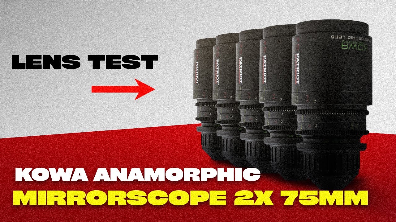75mm KOWA ANAMORPHIC MIRRORSCOPE 2x Lens T2.8 - YouTube