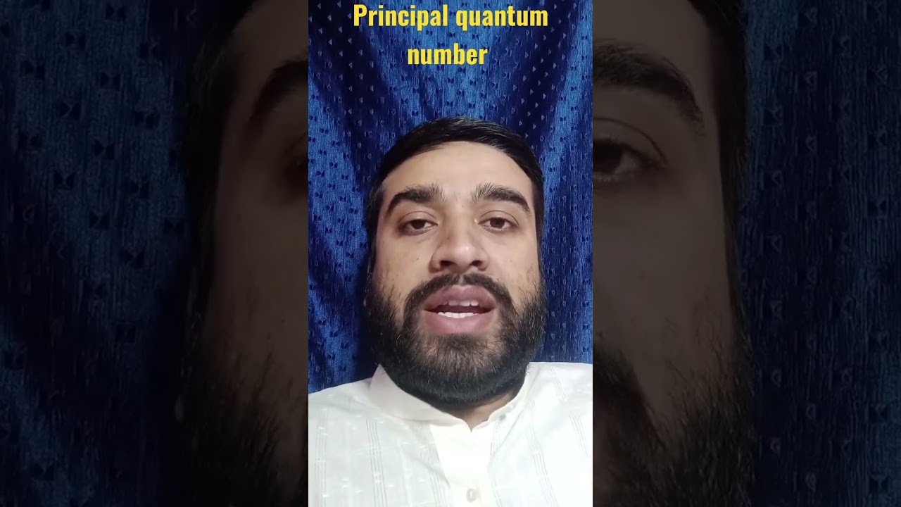 principal quantum number - YouTube