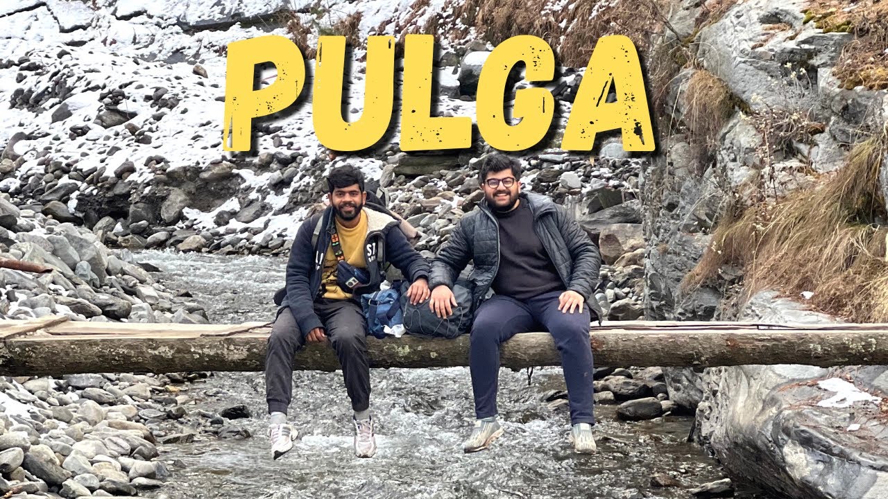 SNOWFALL in PULGA KASOL 2022 | Best Village near KASOL| Places To Visit ...