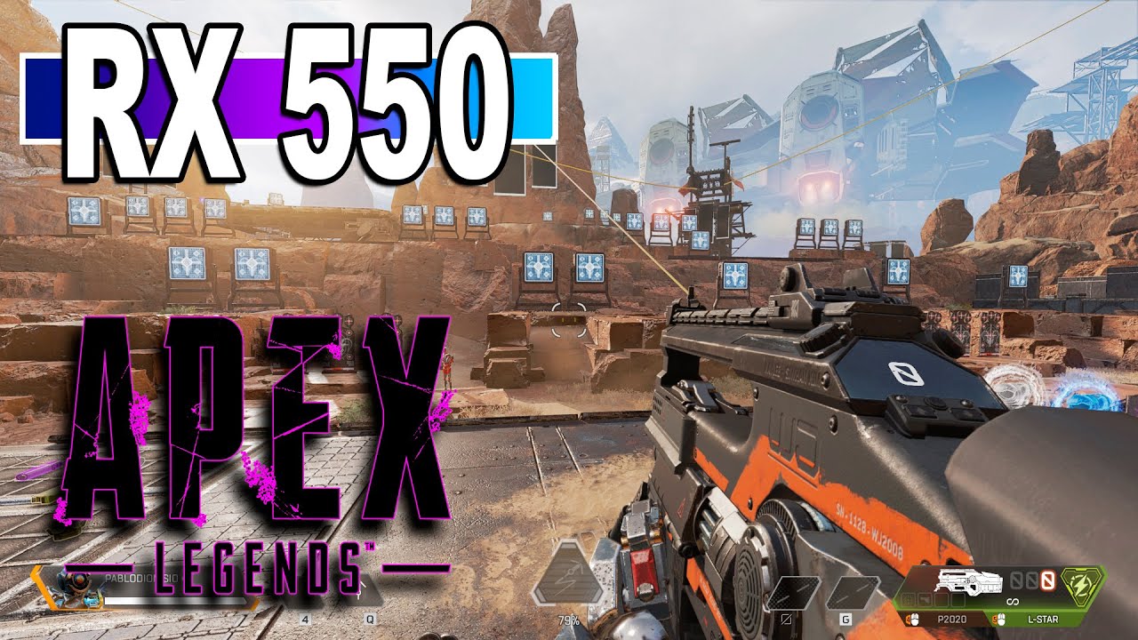 APEX LEGENDS RX 550 4GB i5 10400F - YouTube