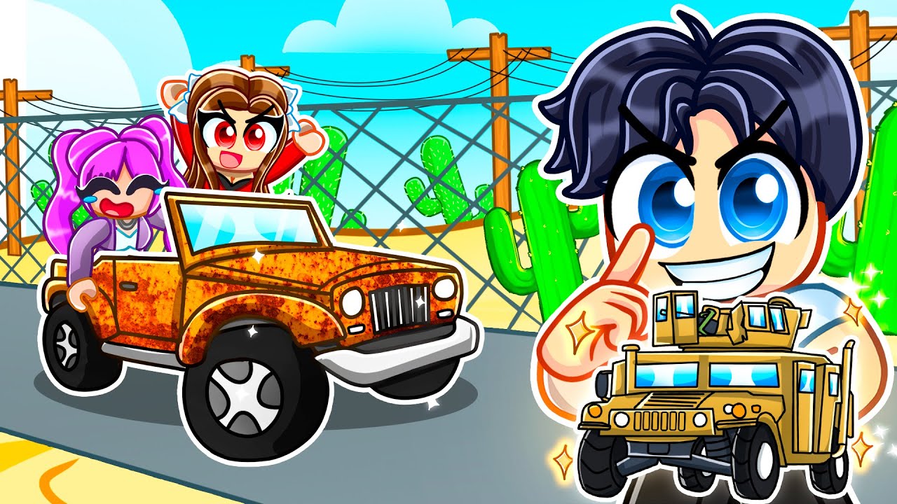 I Pretended To Be A NOOB, Then Used NEW MILITARY HUMVEE In A DUSTY TRIP ...