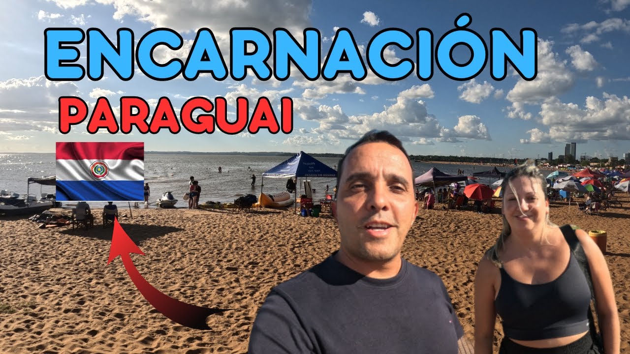 Primeiras impressões sobre a cidade de Encarnación no Paraguai - YouTube