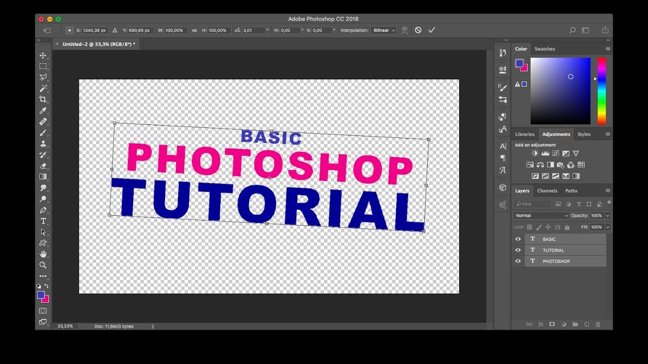 Photoshop Walk-Through [ Tutorial ] - YouTube