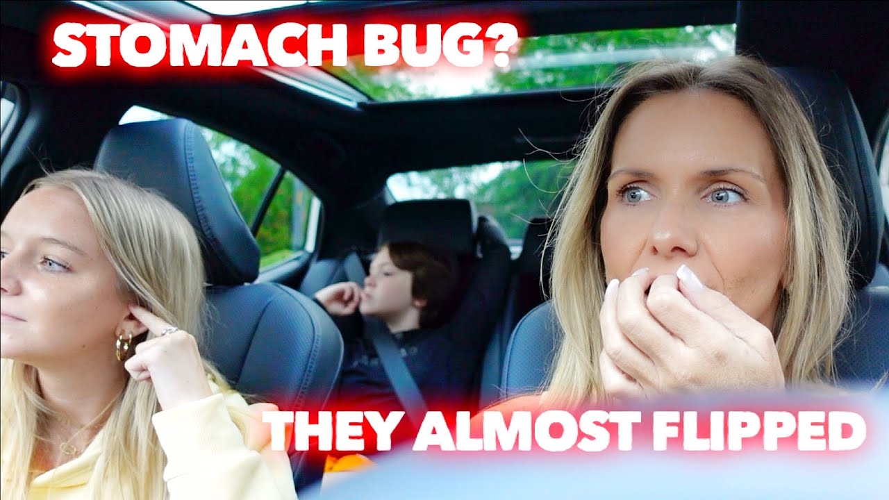 STOMACH BUG | THEY ALMOST FLIPPED | Family 5 Vlogs - YouTube