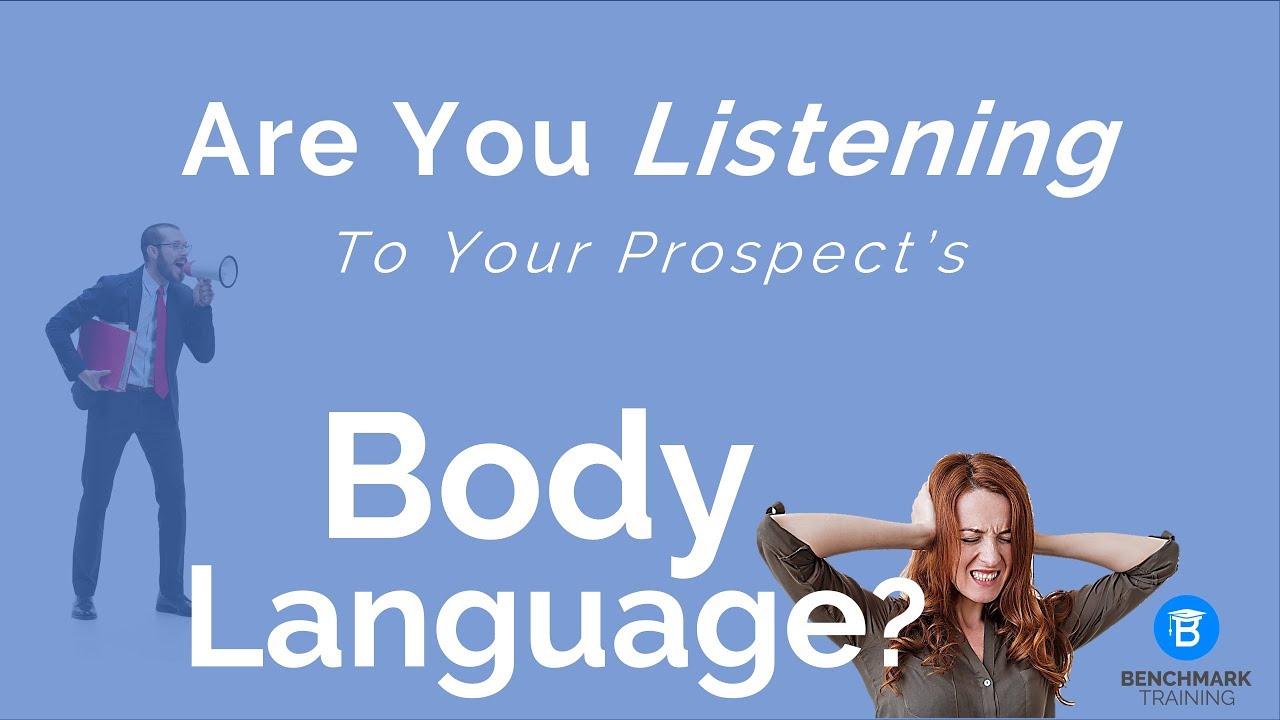 How To Use Body Language In Sales - YouTube