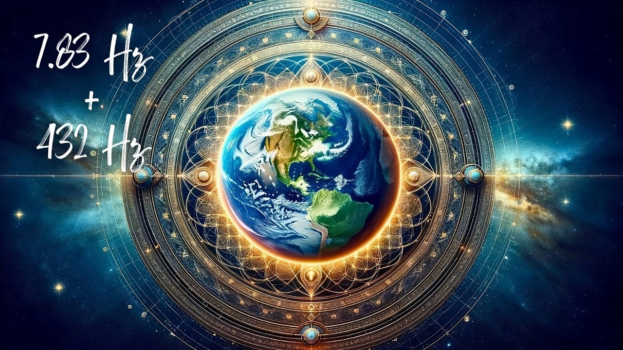 Schumann Resonance 7.83 Hz + 432 Hz - Healing Frequency of Earth ...