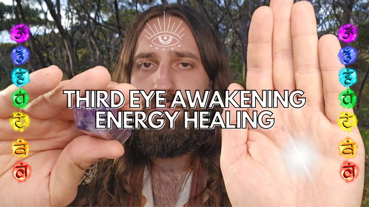 Third eye awakening energy healing ASMR | Universal life force energy ...