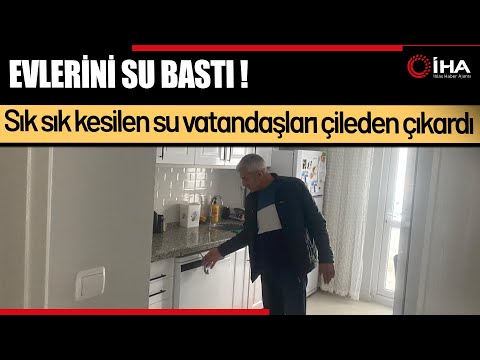 Ankara’da Sık Sık Kesilen Su Vatandaşları Çileden Çıkardı