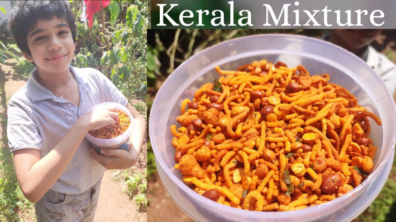 Kerala Mixture at home|How to make mixture at home|Kerala snacks recipe ...