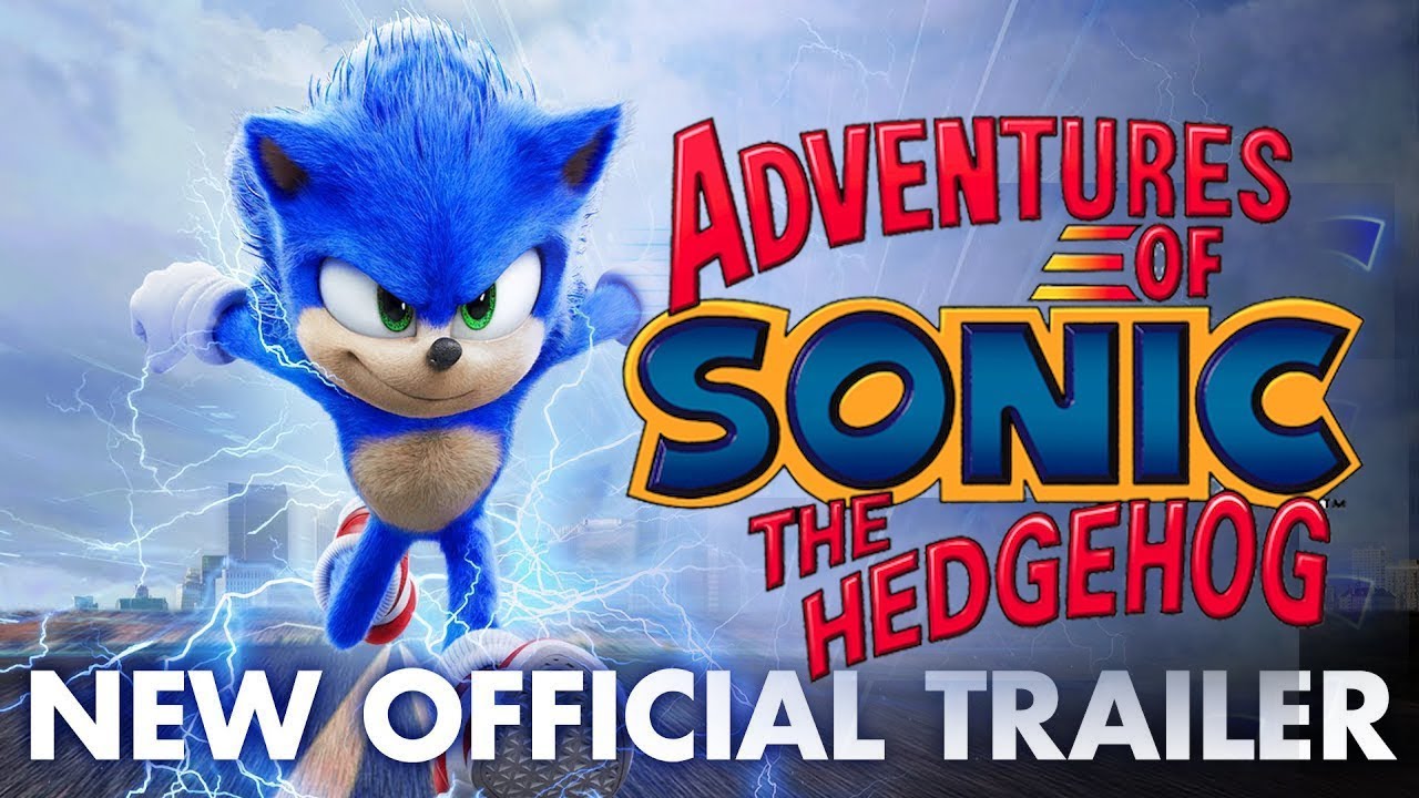 Sonic The hedgehog 2020 movie with Adventures of Sonic the hedgehog ...