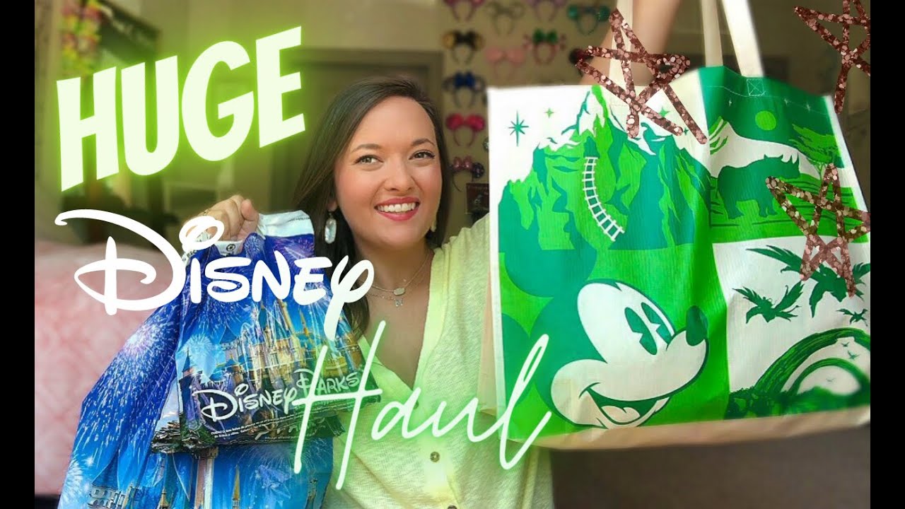 HUGE DISNEY MERCHANDISE HAUL // 2020 disney merch // disney world haul ...