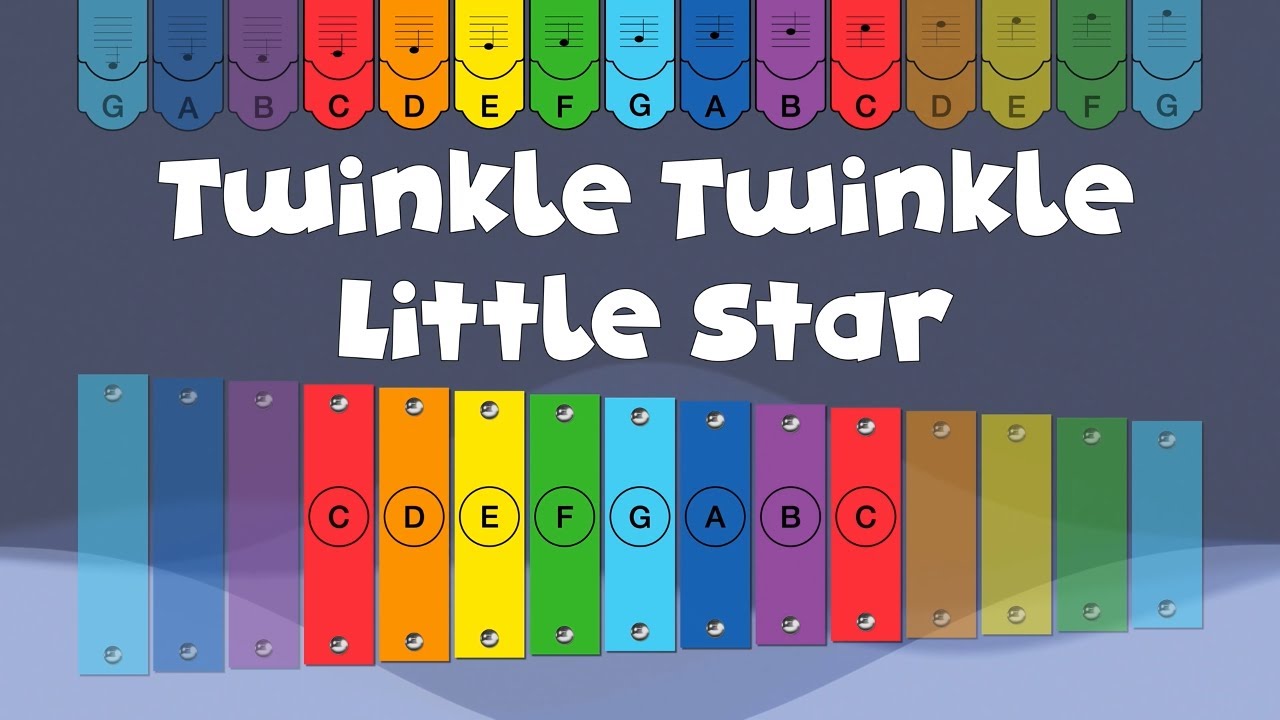 Twinkle Twinkle Little Star Glockenspiel Play Along - YouTube