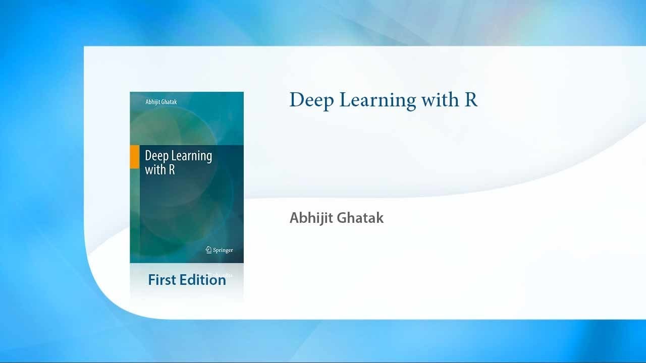 Deep Learning with R - YouTube