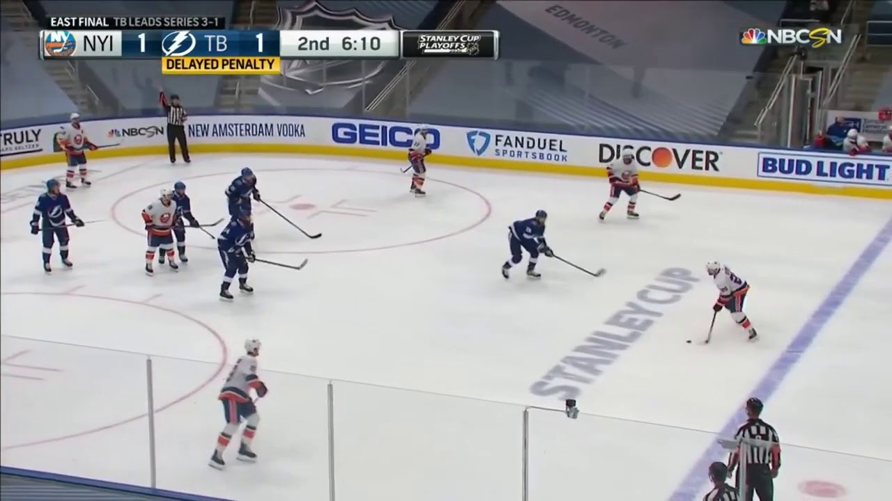 The Ref Hold His Arm Up For 1 Minute And 25 Seconds On A Delayed ...