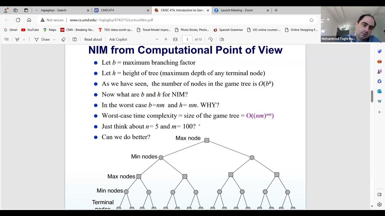 Lesson 19: Computational Game Theory by Mohammad Hajiaghayi ...